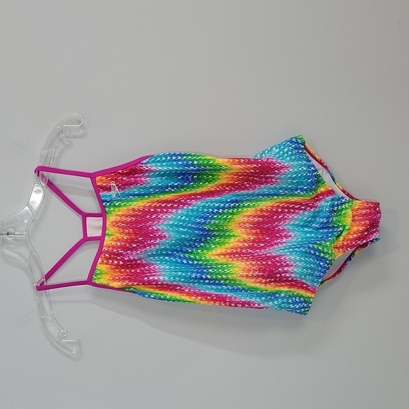 Speedo | Swim | Speedo Girls Colorful One Piece Swimsuit Size 6 | Poshmark